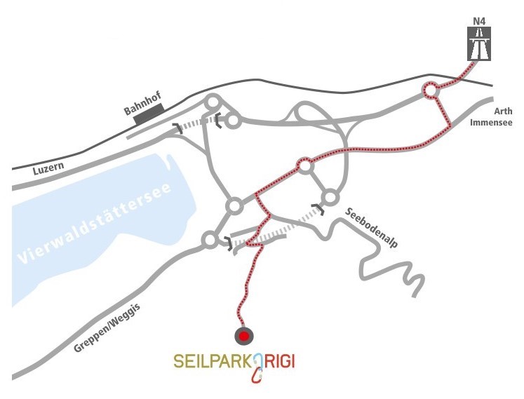 Anreise | Seilpark Rigi
